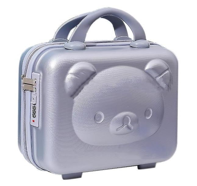 Taksh Enterprise Portable Hard Shell Cosmetic Travel Case Small Travel Hand Luggage With Elastic