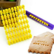 Unique Bargains Stainless Steel Alphabet Cookie Cutters, 26 Small ...