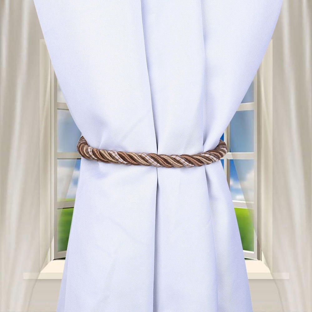 TAKTUK Curtain Tiebacks Room Decor Ropes Tie Backs for Window Curtain ...