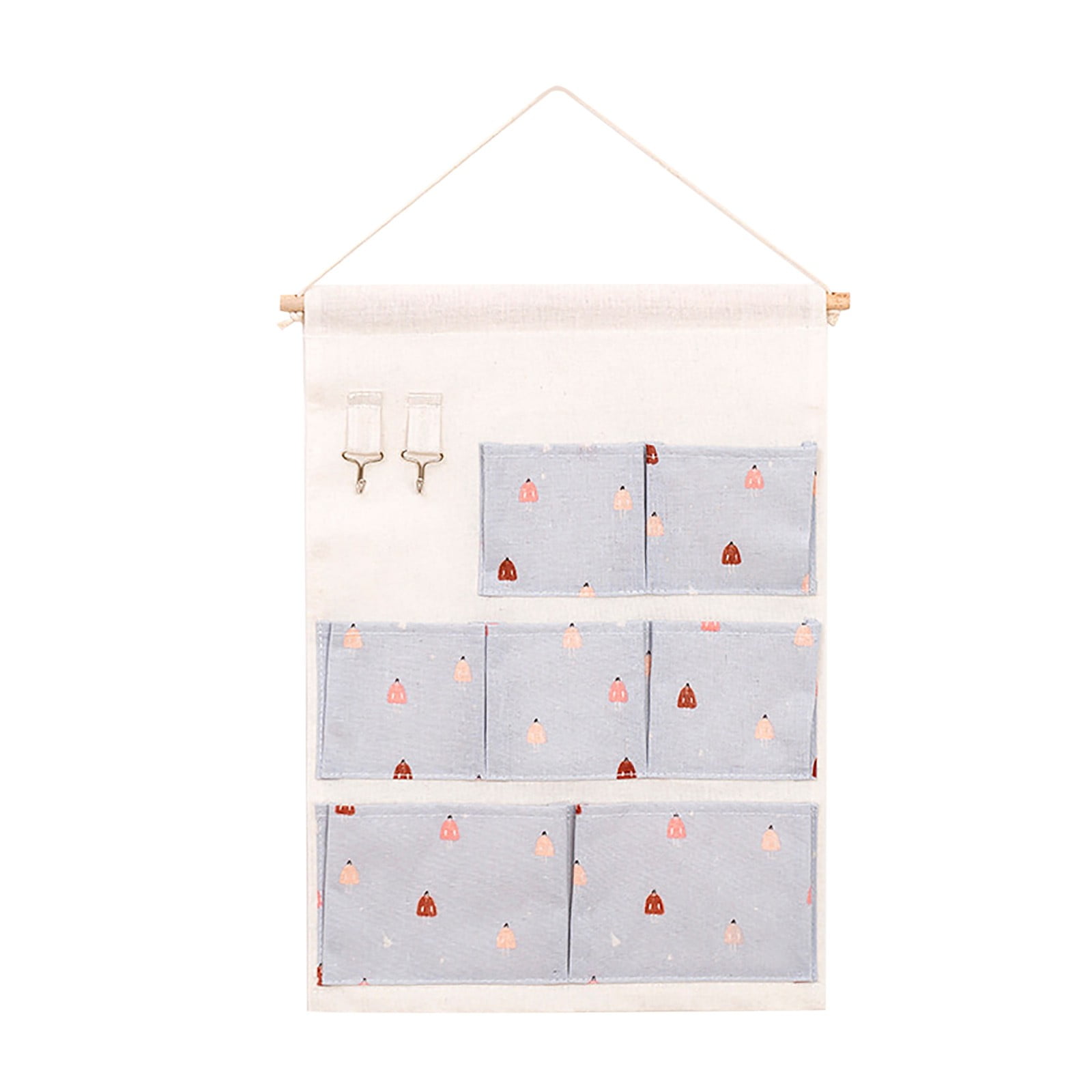 TAKTUK Hanging Closet Organizer,Wall Hanging Organizer Storage Bags ...