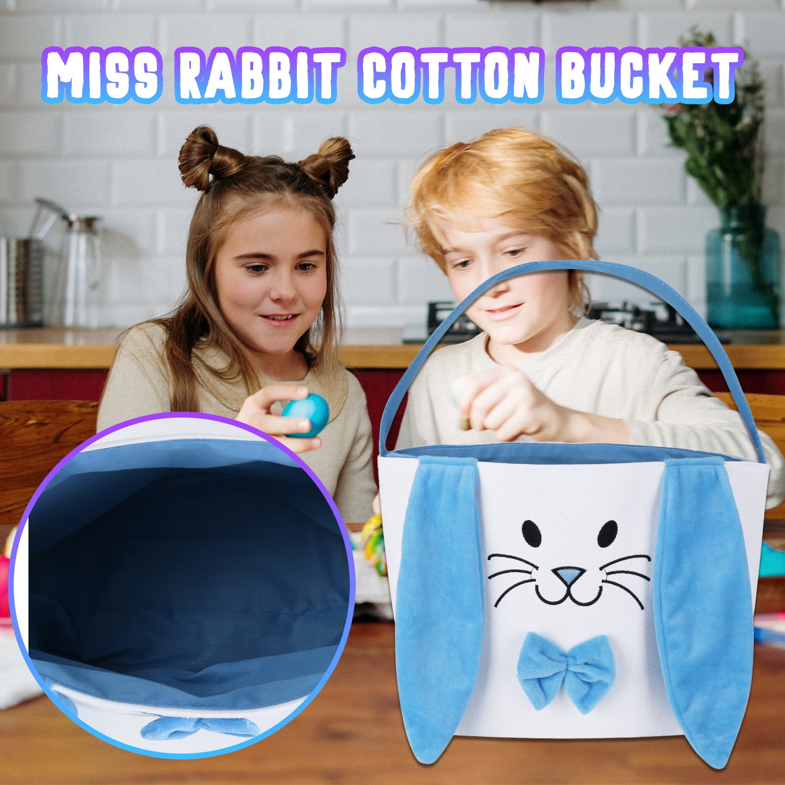 TAKTUK Storage And Organization Storage Basket Fabric Cotton Easter ...