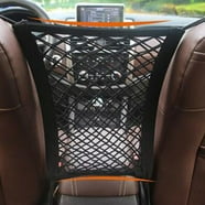 3PCS Universal Car Seat Side Back Storage Net Bag Phone Holder Pocket ...