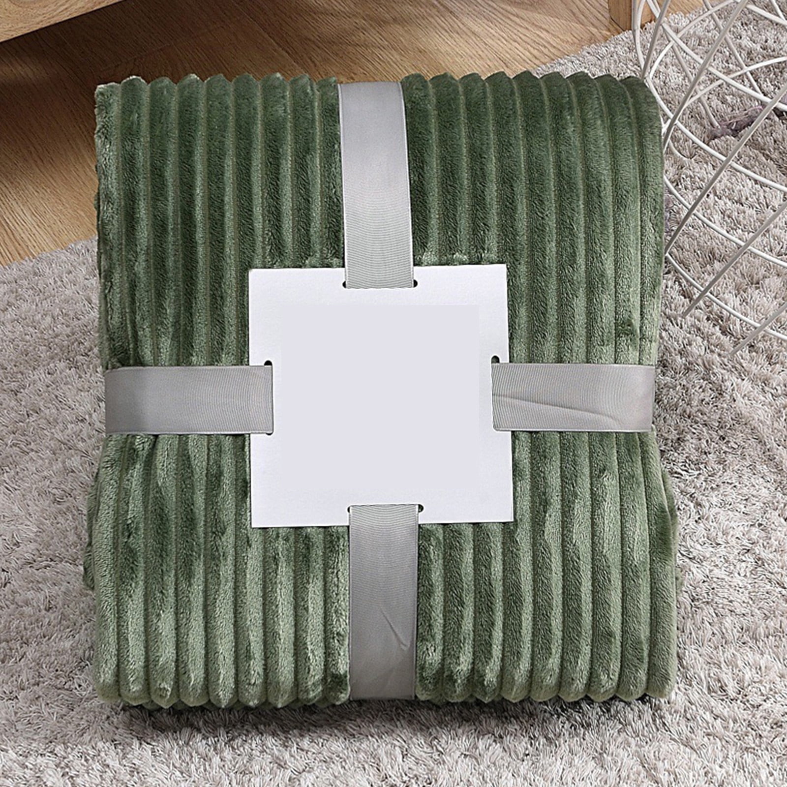 TAKTUK Throw Blanket,Green Blanket,Pattern Hugging Blanket Suitable for ...