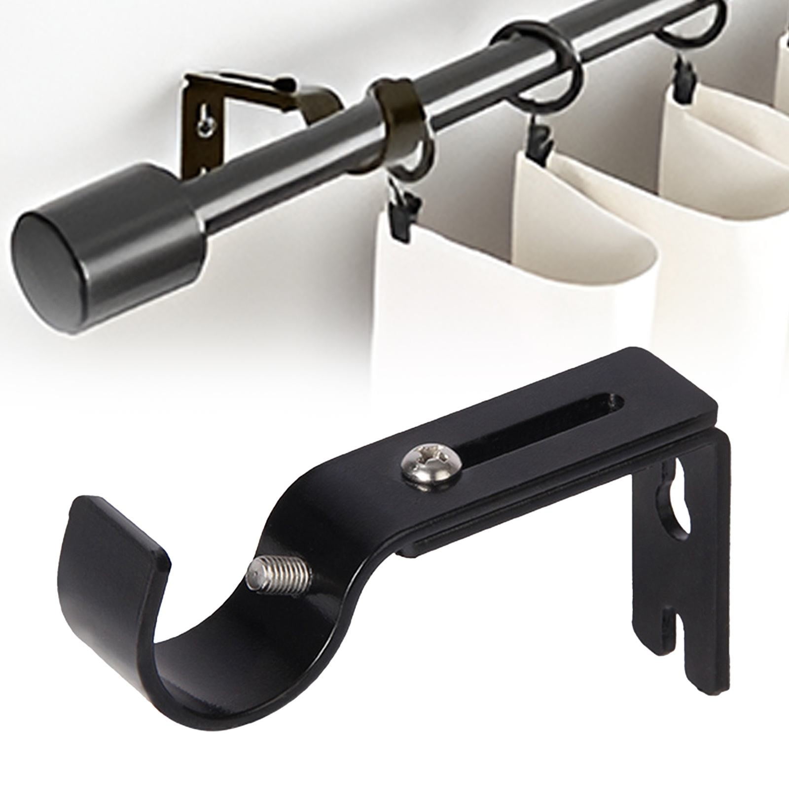 TAKTUK Tools,Adjustable Curtain Rod Brackets 1 Pack Heavy Duty Drapery ...