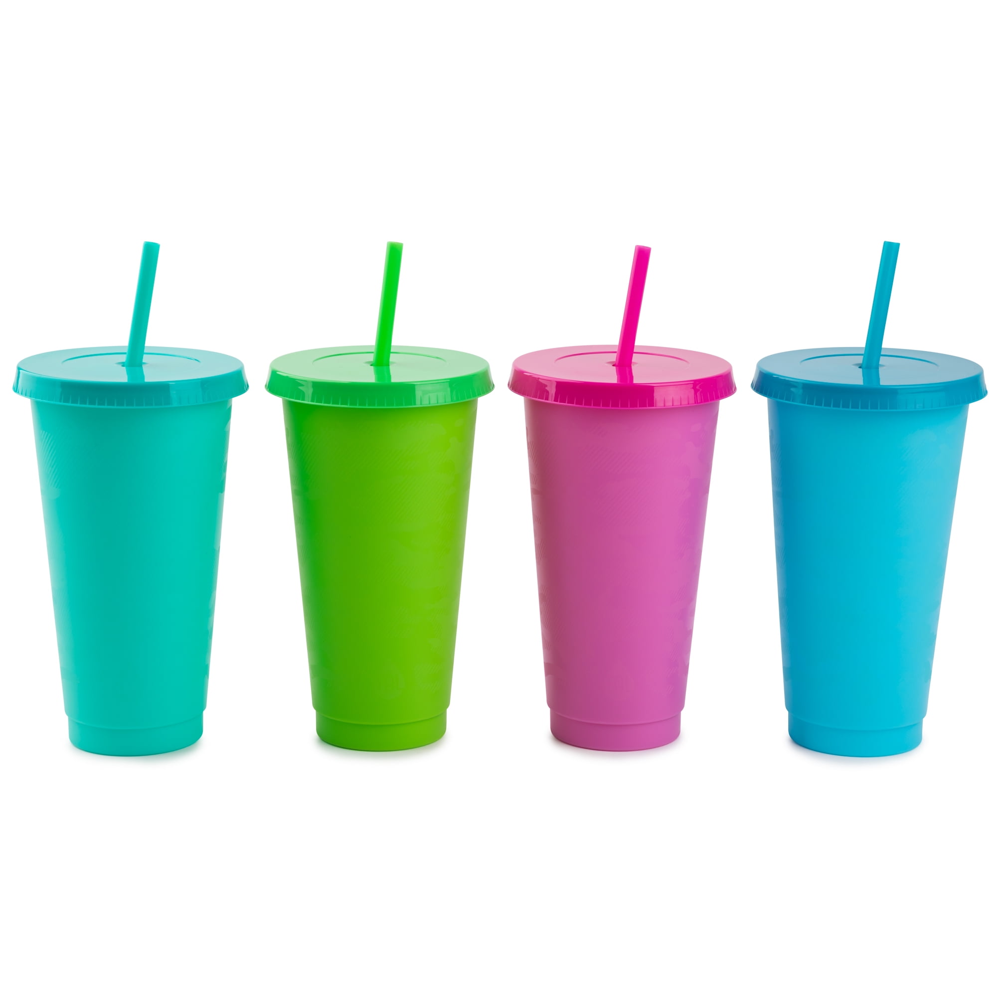 TAL Polypropylene Color Changing Cups 24 fl oz, Multi-Color, 8 Pack ...