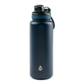 TAL Ranger 40 oz Navy and Black Insulated Stainless Steel Water Bottle ...