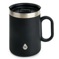 TAL Stainless Steel Brew Coffee Mug 15 fl oz, Black - Walmart.com