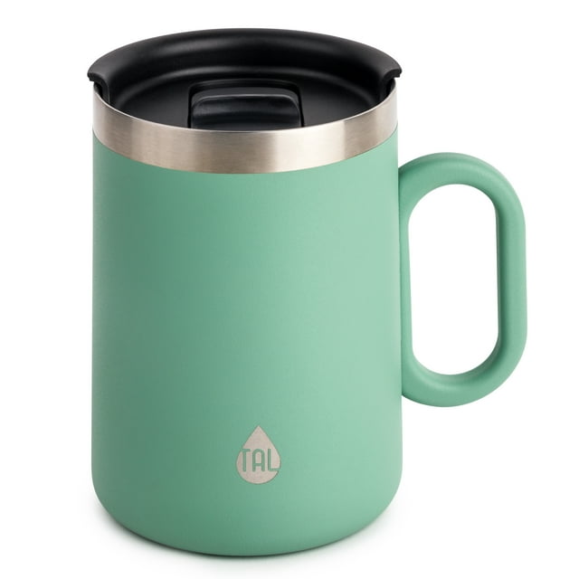 TAL Stainless Steel Brew Coffee Mug 15 fl oz, Sage - Walmart.com