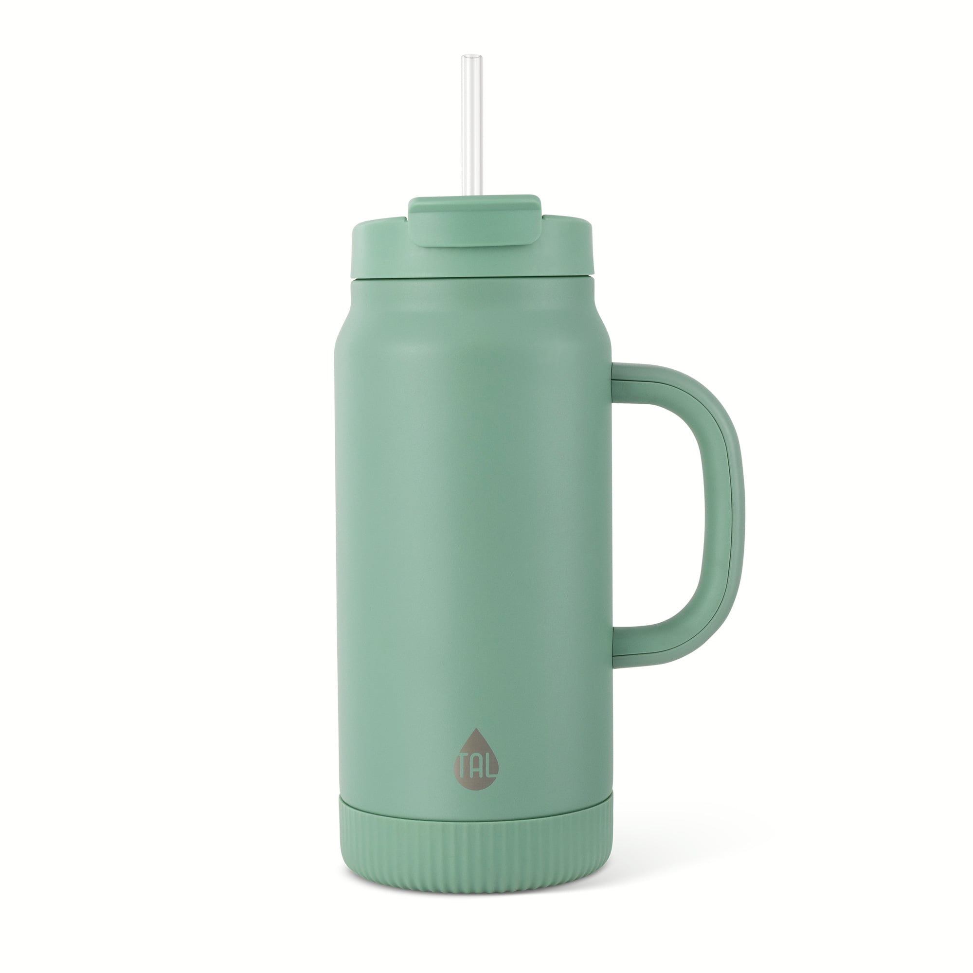TAL Stainless Steel Hudson Tumbler Straw 64oz - Lid & Handle - Walmart.com