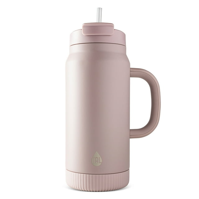 TAL Stainless Steel Hudson Tumbler with Straw 64oz, Mauve - Walmart.com
