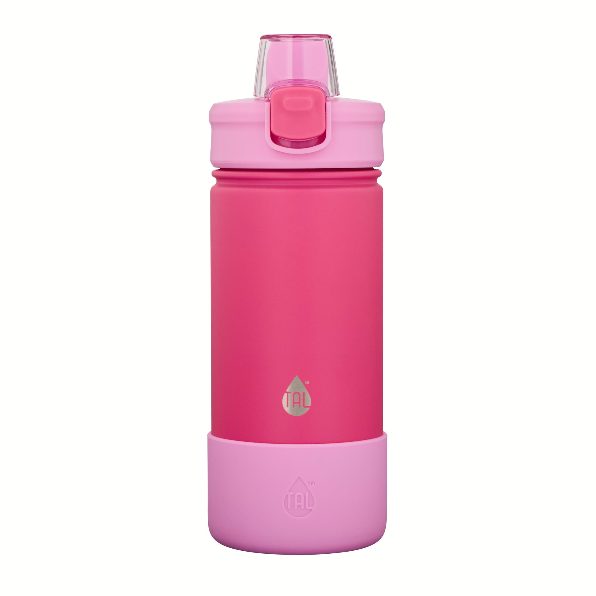 TAL Stainless Steel Ranger Push Water Bottle 18oz, Pink - Walmart.com