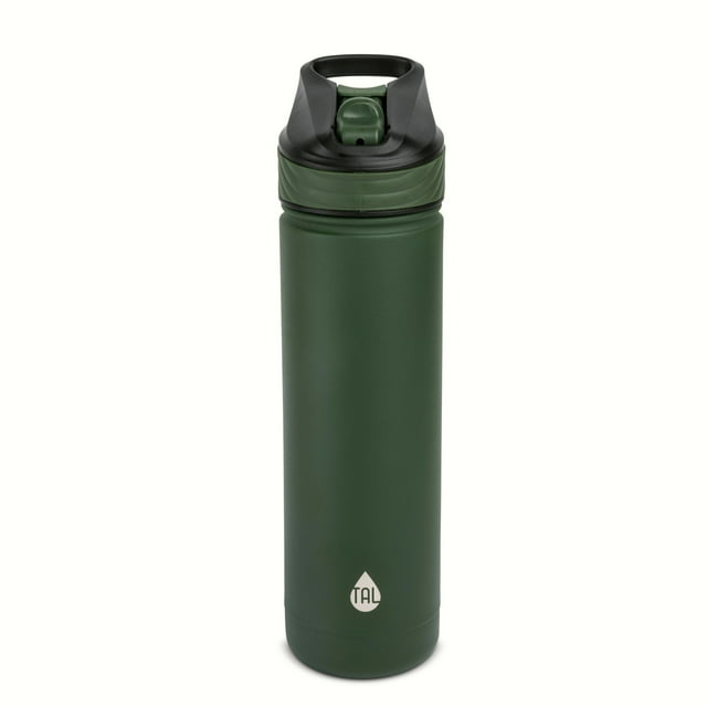 TAL Stainless Steel Ranger Straw Water Bottle 26 fl oz, Green - Walmart.com