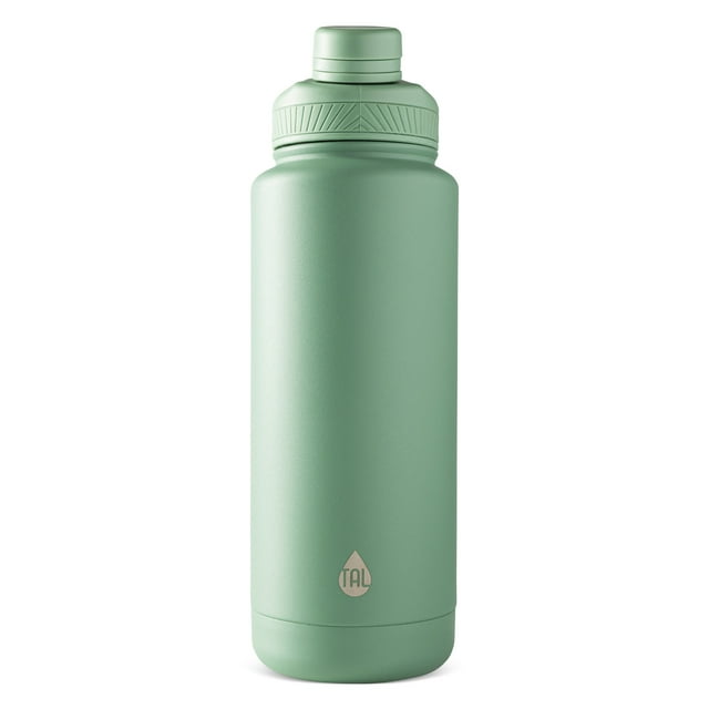 TAL Stainless Steel Ranger Water Bottle 40oz, Sage - Walmart.com