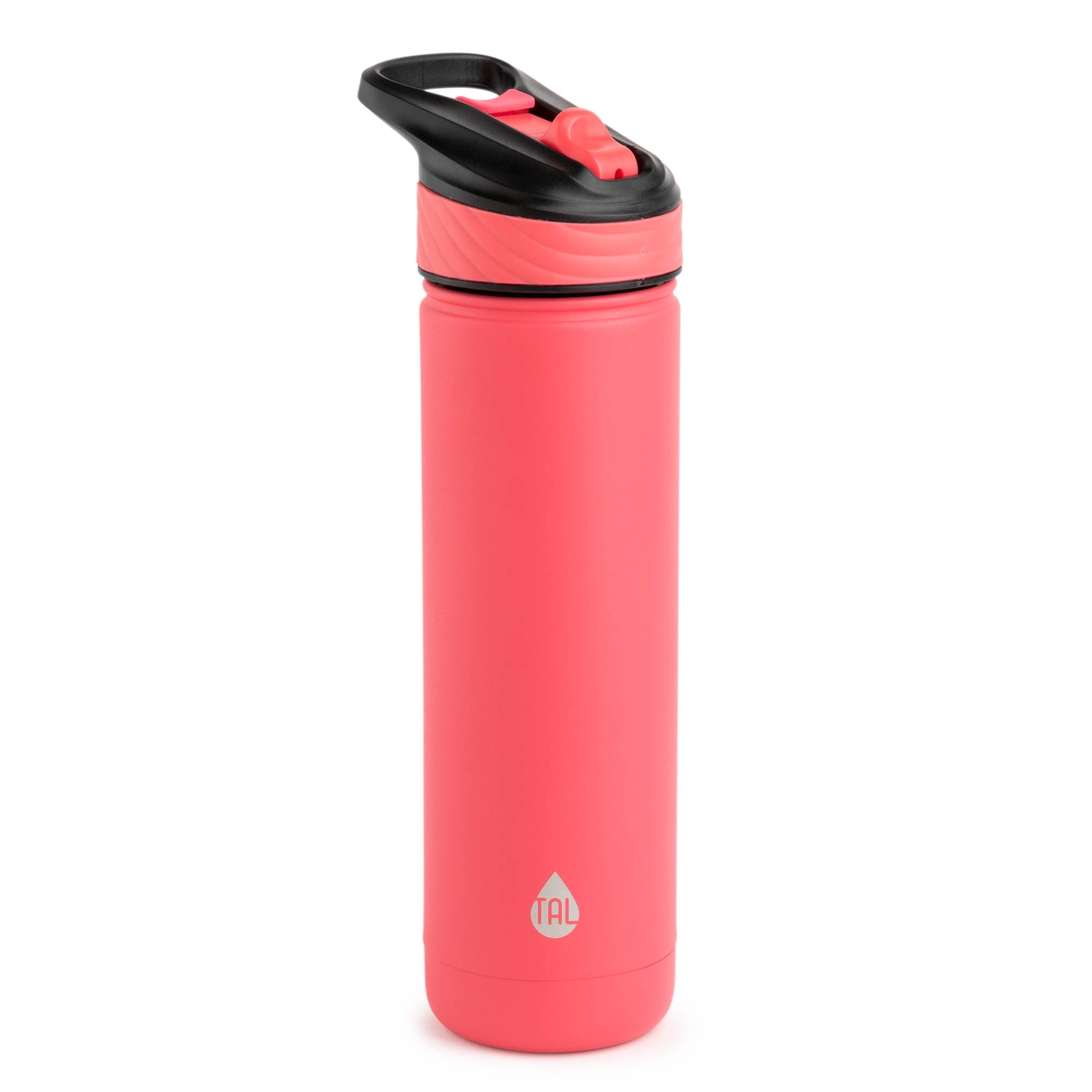 TAL Stainless Steel Ranger Water Bottle, 26 oz, Pink with Easy Sip ...