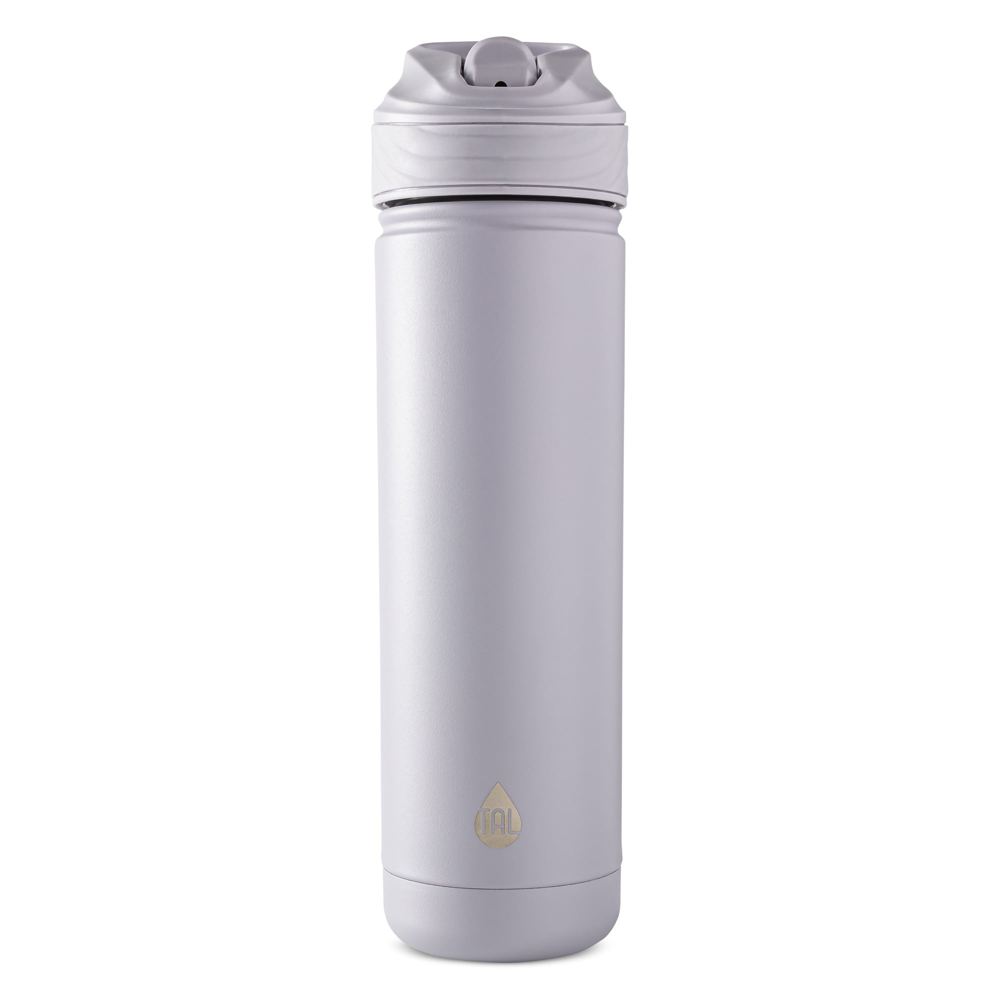 TAL Stainless Steel Ranger Water Bottle with Easy Sip Straw 26oz, Gray ...