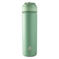 TAL Stainless Steel Ranger Water Bottle with Easy Sip Straw 26oz, Sage ...