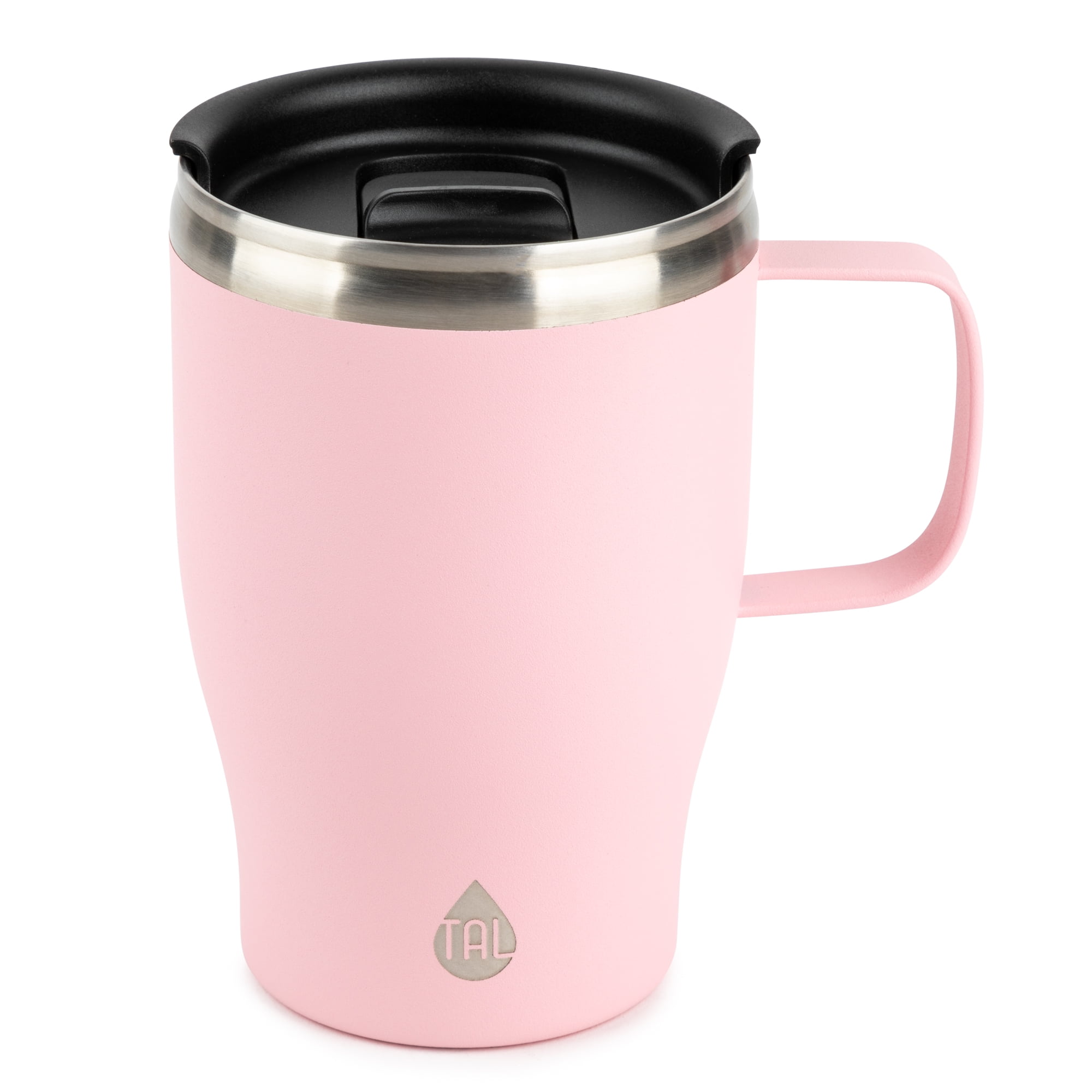 TAL Stainless Steel Sienna Mug 15 fl oz, Pink - Walmart.com