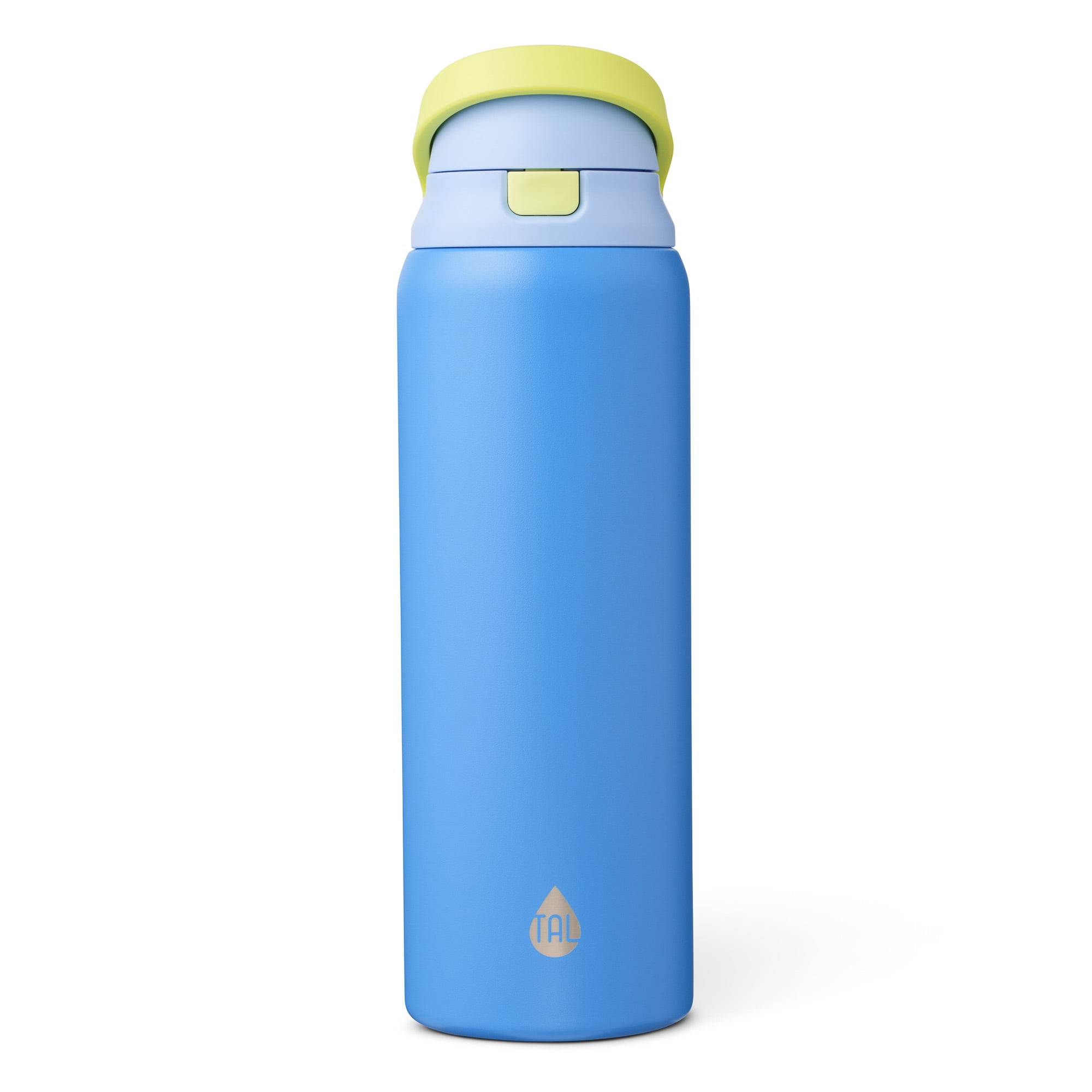 TAL 32oz Stainless Steel 2-in-1 Water Bottle with Straw and Chug Lid ...