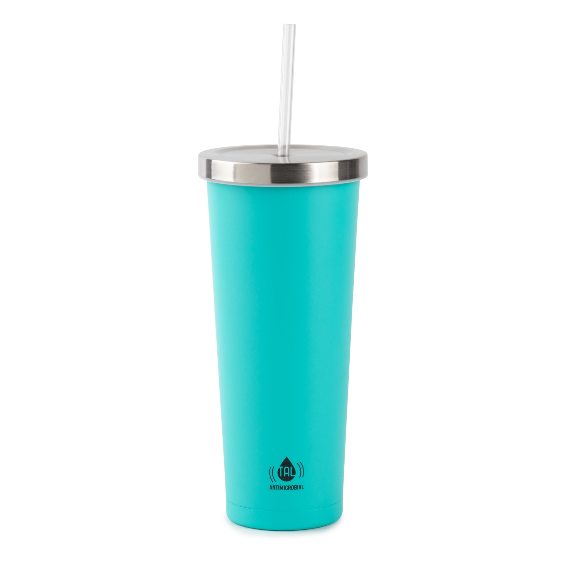 TAL Water Bottle Double Wall Stainless Steel Antimicrobial Sip Tumbler ...