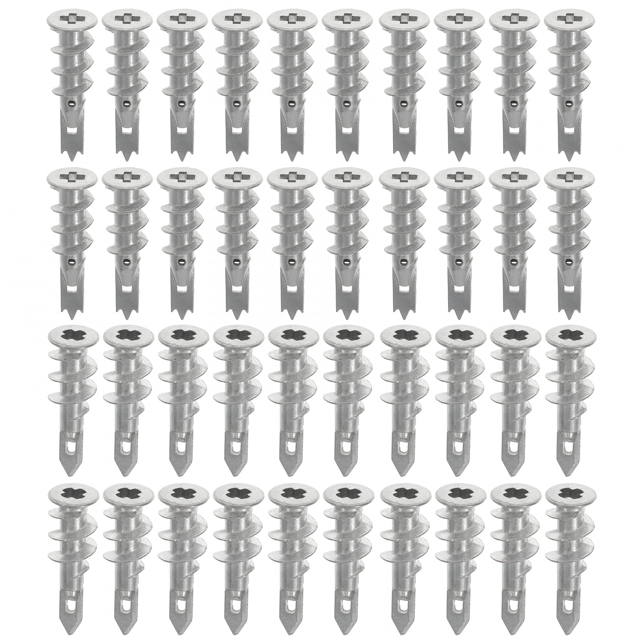 TALENO 100pcs Drywall Anchor Heavy Duty Drywall Anchor Expansion Bolt ...
