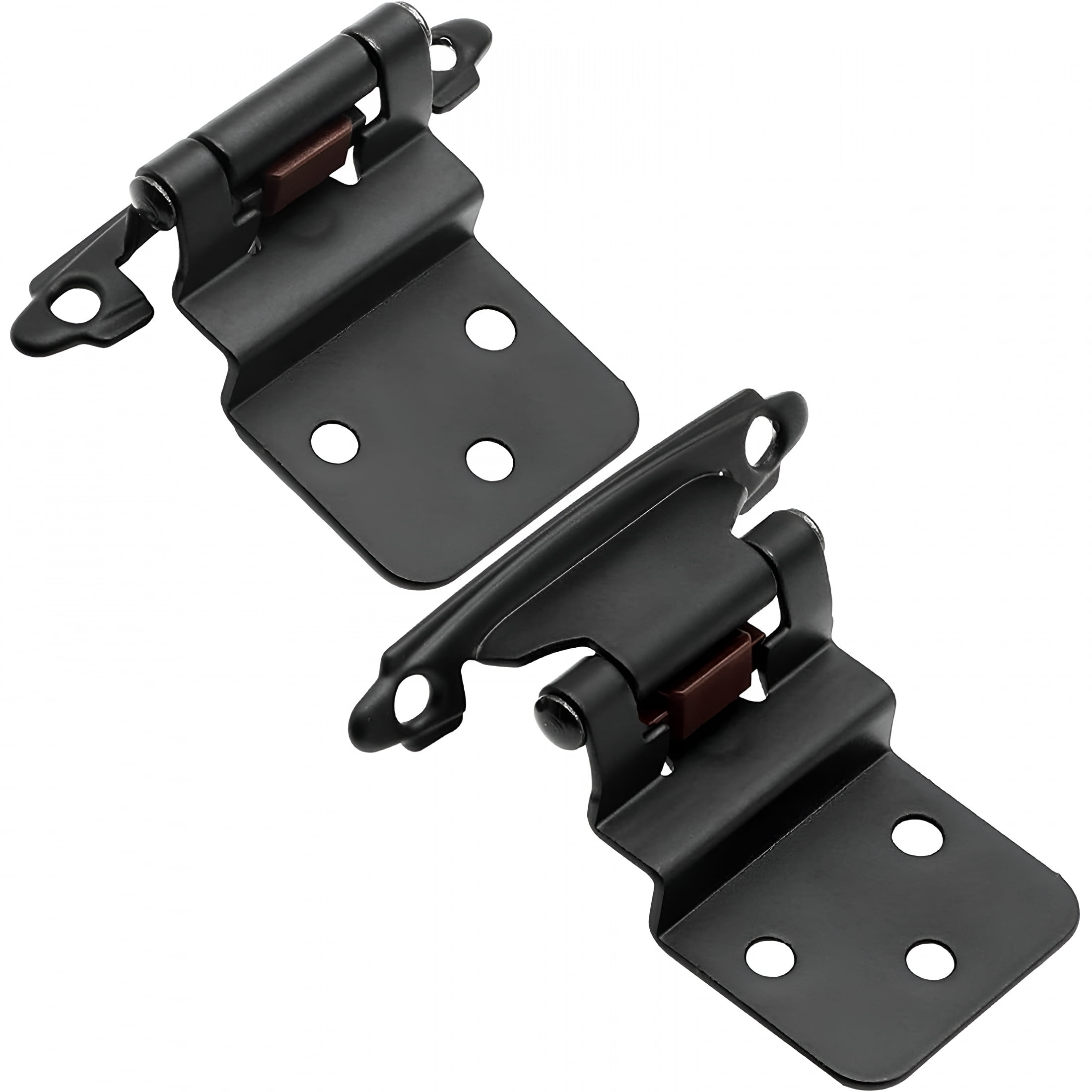 TALENO 2Pc 3/8 in Inset Kitchen Cabinet Hinges Semi-Concealed Hinge ...