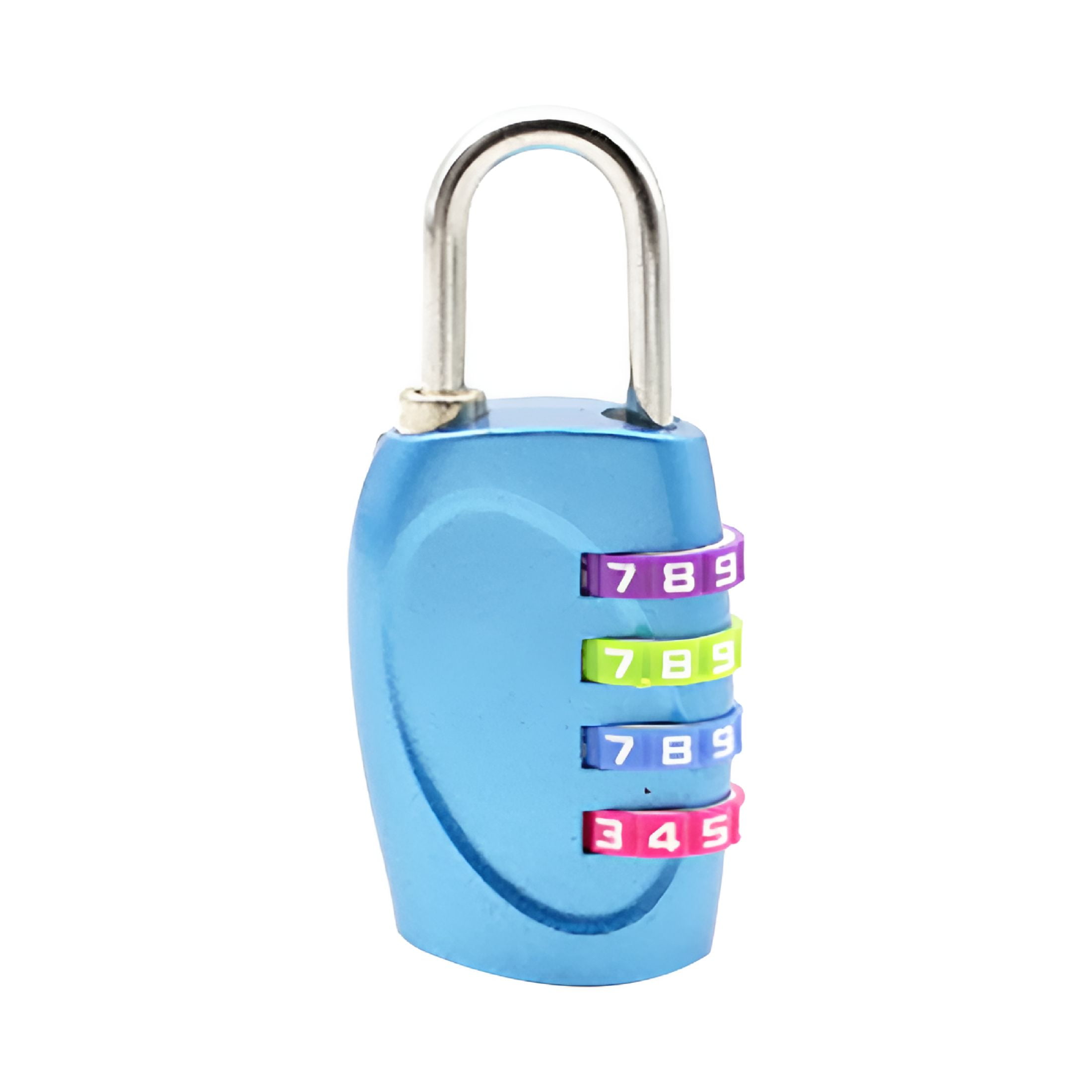 TALENO 4 Digit Password Combination Padlock Lock for Lockers Luggage ...