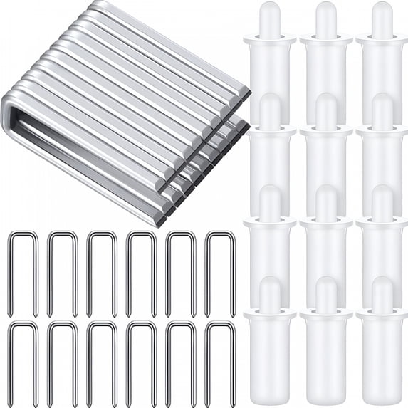 TALENO 40pcs Shutter Repair Kit Plantation Shutter Staples Shutter Pins ...