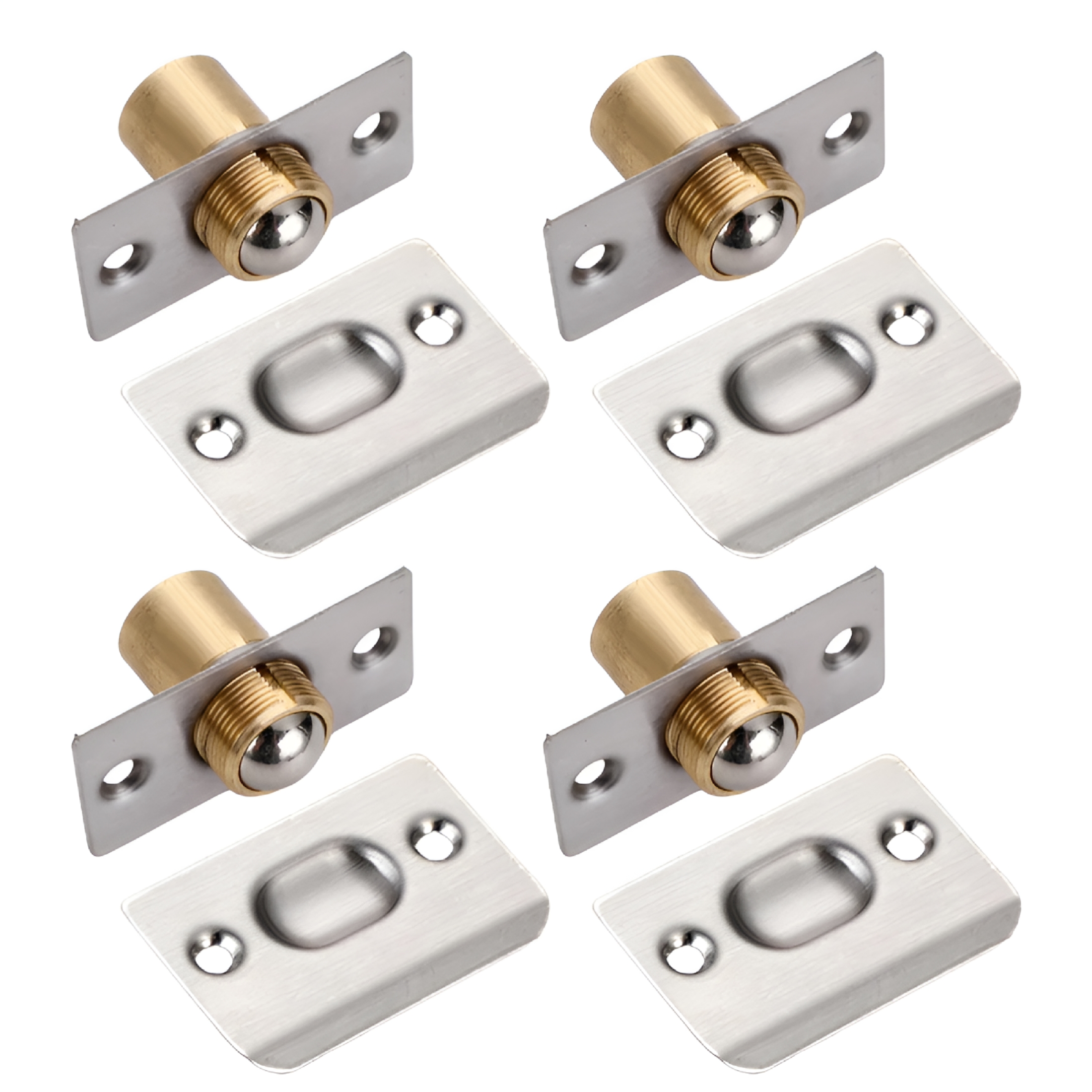 TALENO 4Pcs Magnetic Balls Door Catches Concealed Latches Closet Door ...