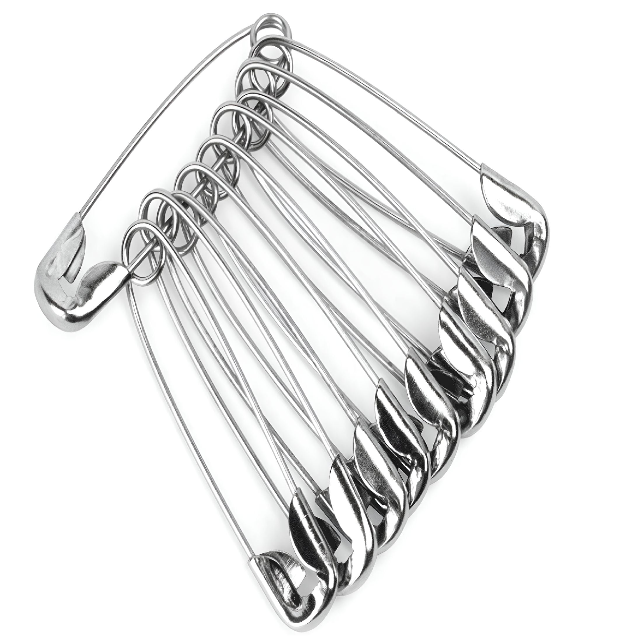 TALENO 50-Pack Large Safety Pins,Rust Resistant - Walmart.com