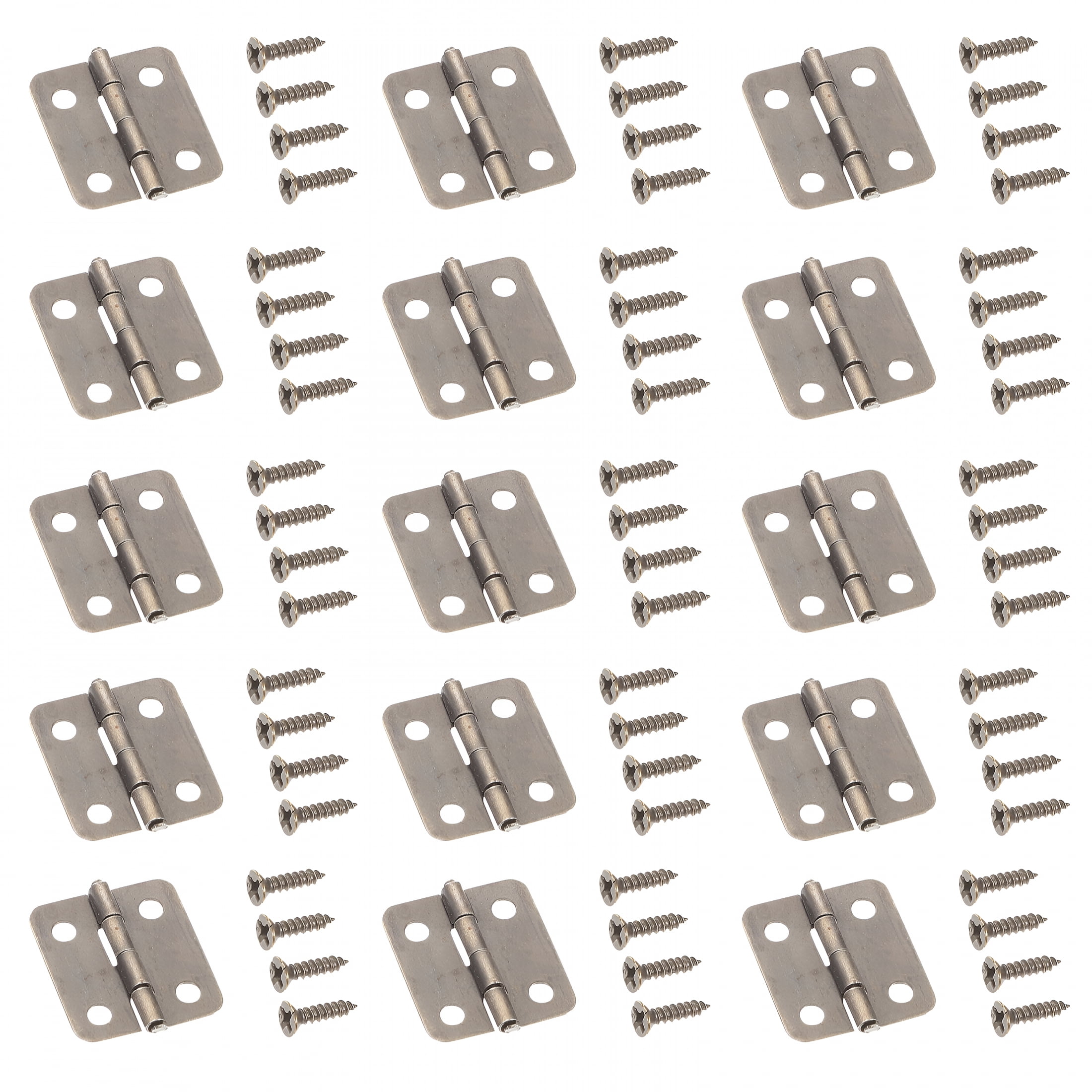TALENO 50 Sets Mini Hinge Hinges Hardware Small for Handmade Crafts ...
