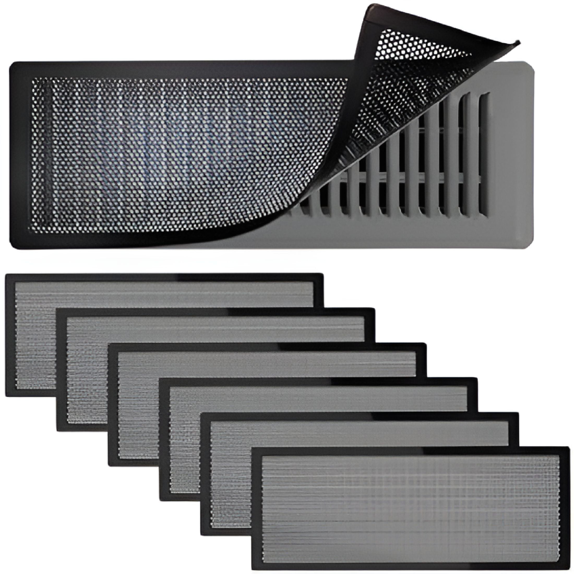 TALENO 6 PCS Magnetic Vent Covers-4x10 Magnetic Air Vent Covers with ...