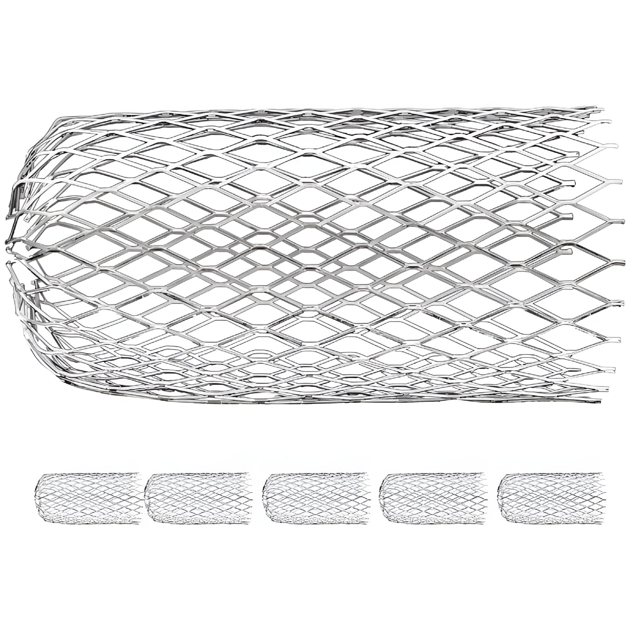 TALENO 6 Pack Gutter Guard 3 Inch Expandable Aluminium Filter Strainer ...