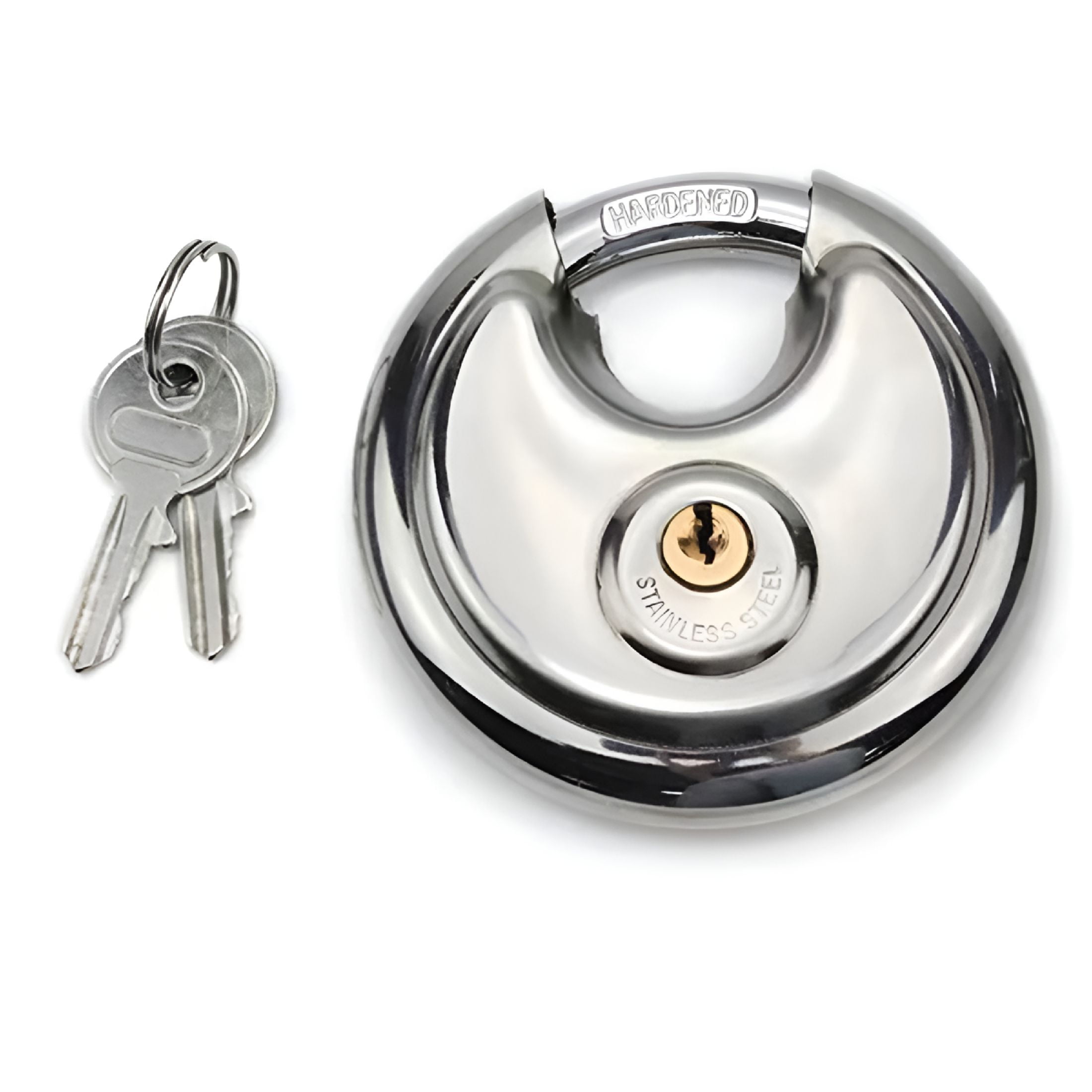 TALENO Disc Padlock with Key,Storage Unit Lock,Discus Pad Lock Heavy ...