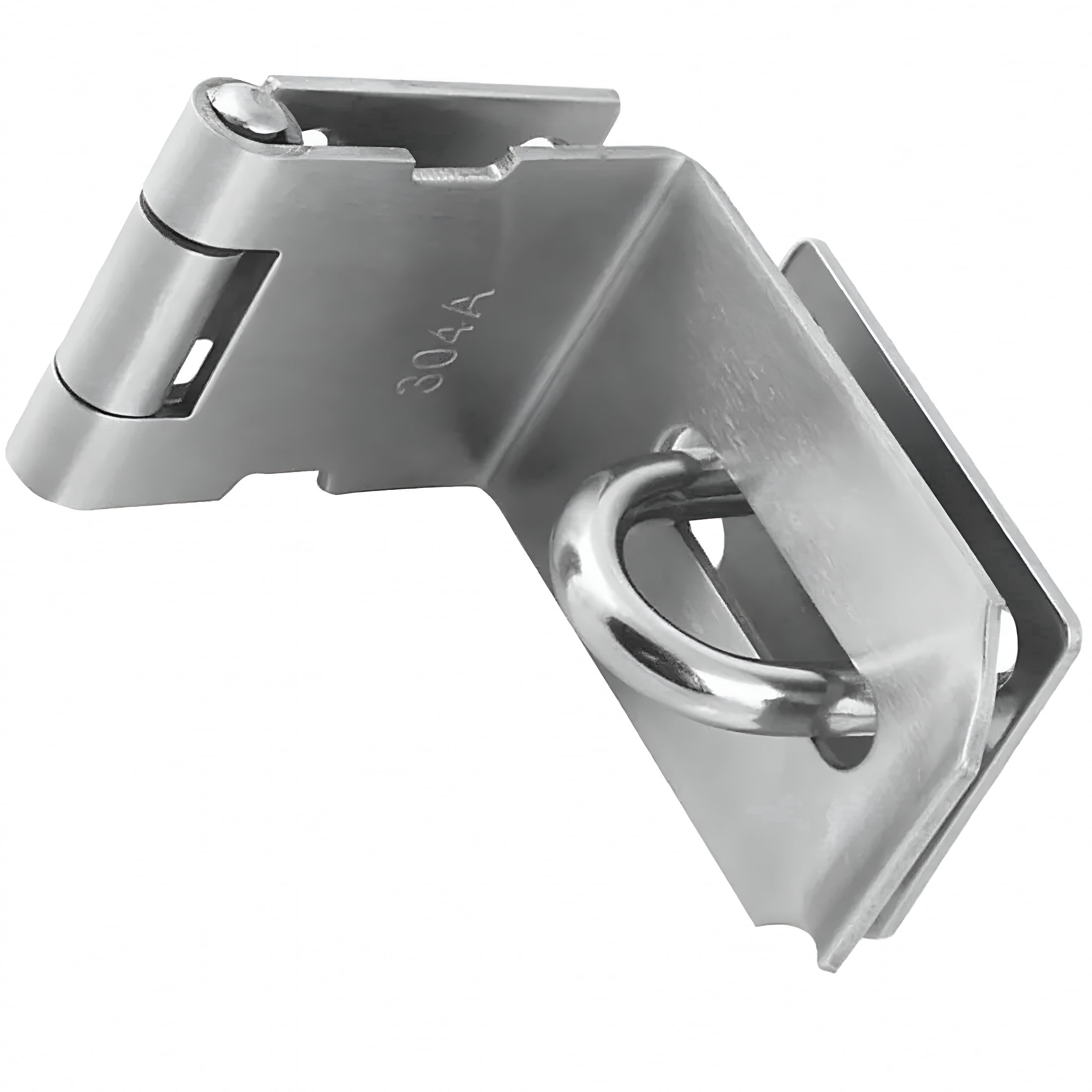 ZHZFKQ Hasp Latch Padlock Latch 4 Inch 90 Degree Stainless Steel ...