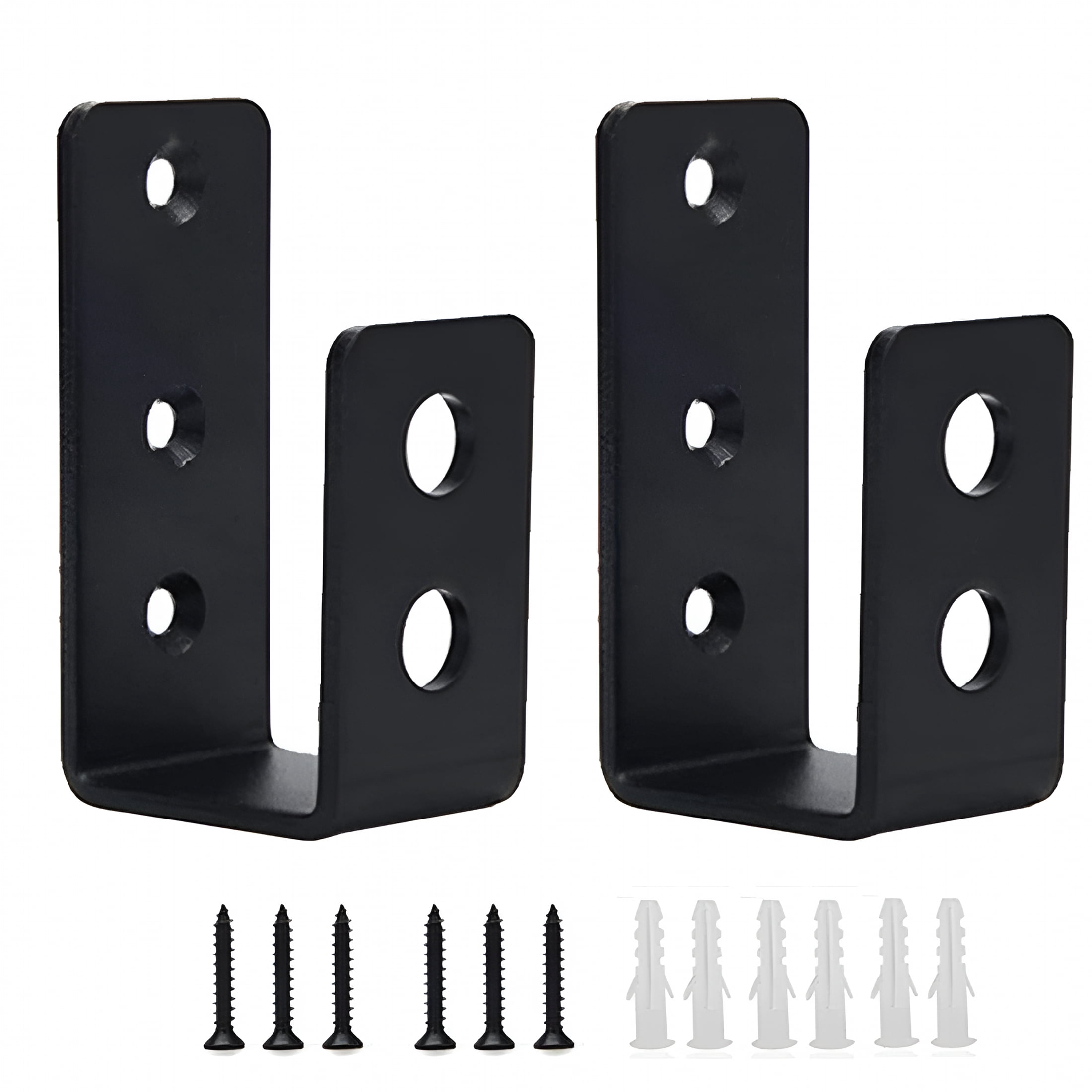 TALENO Heavy Duty Door Barricade Brackets Security Stopper for Home ...