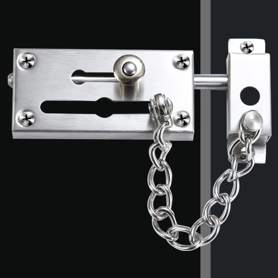 TALENO Heavy Duty Door Chain Lock With Bolt Security Latch for Entrance ...