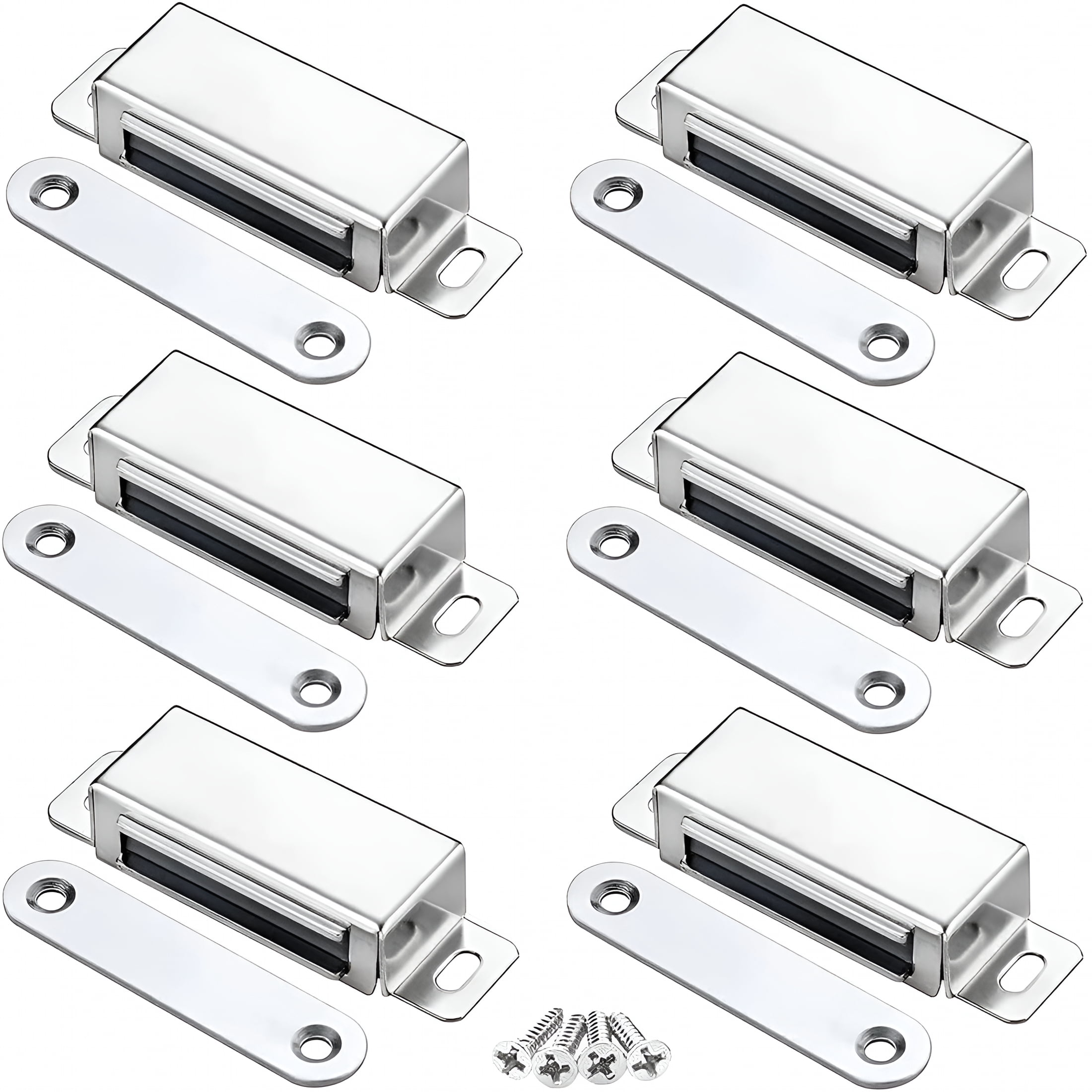 TALENO Kitchen Cabinet Magnets Closure 6 Pack Cabinet Magnetic Catch ...