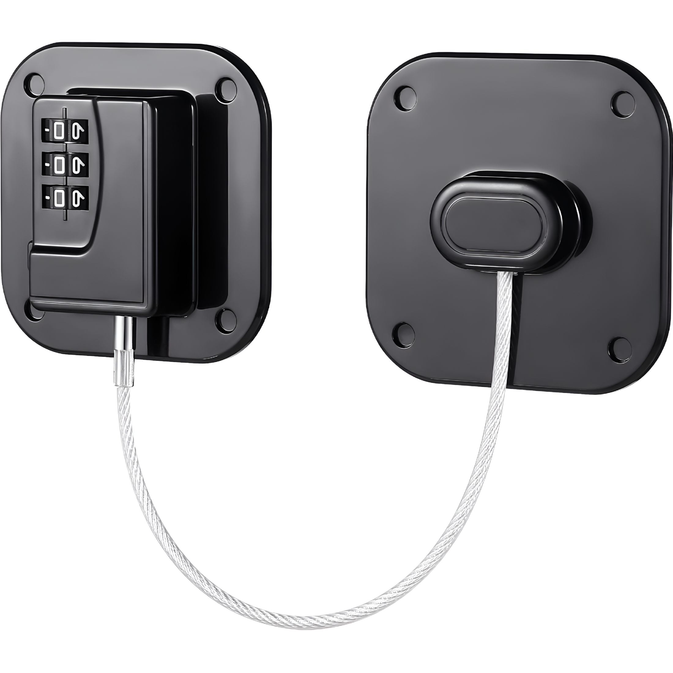 TALENO Mini Fridge Lock, Password Cabinet Lock, Child Safety Lock, File ...