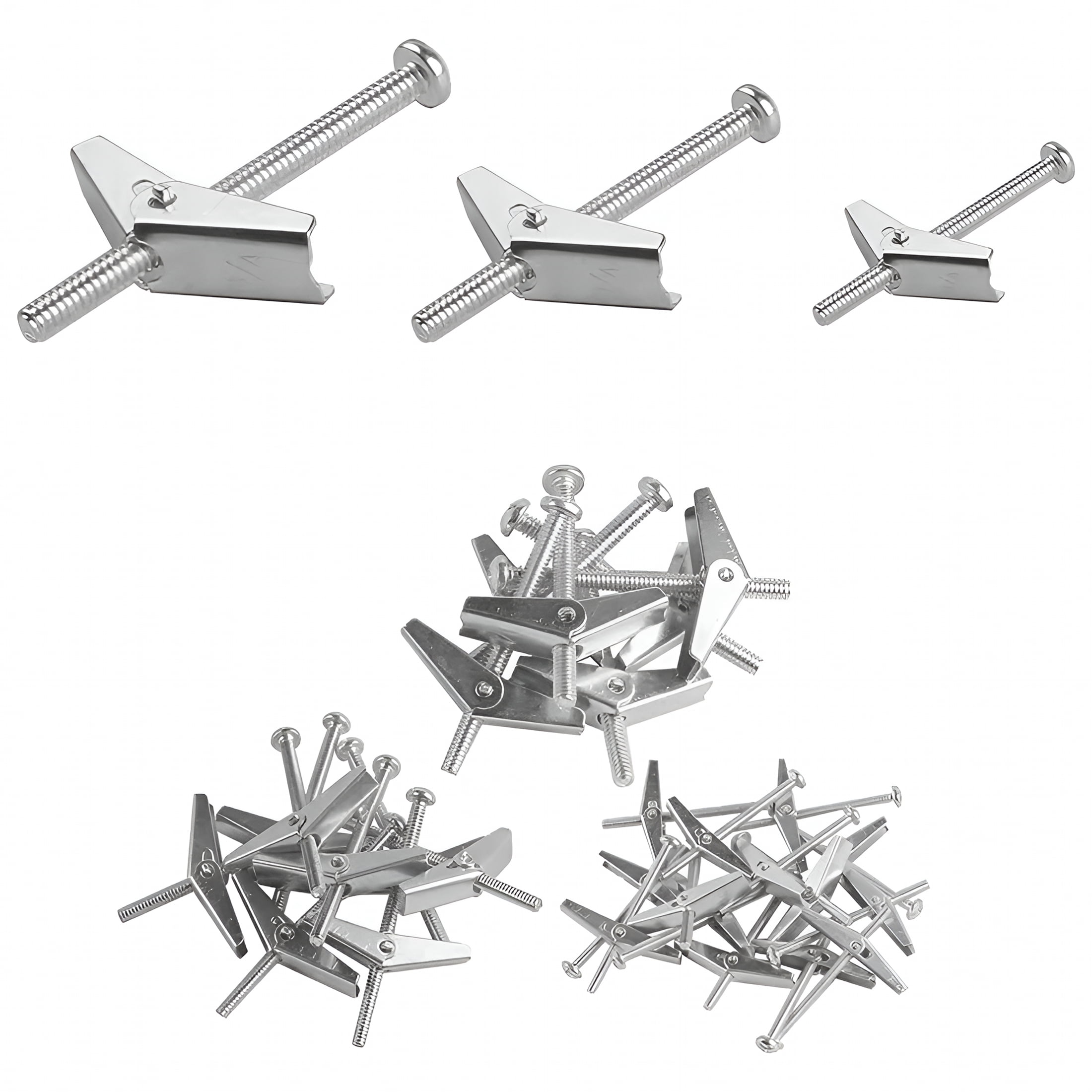 TALENO Toggle Bolts Heavy Duty Steel Drywall Anchors for Aircraft ...