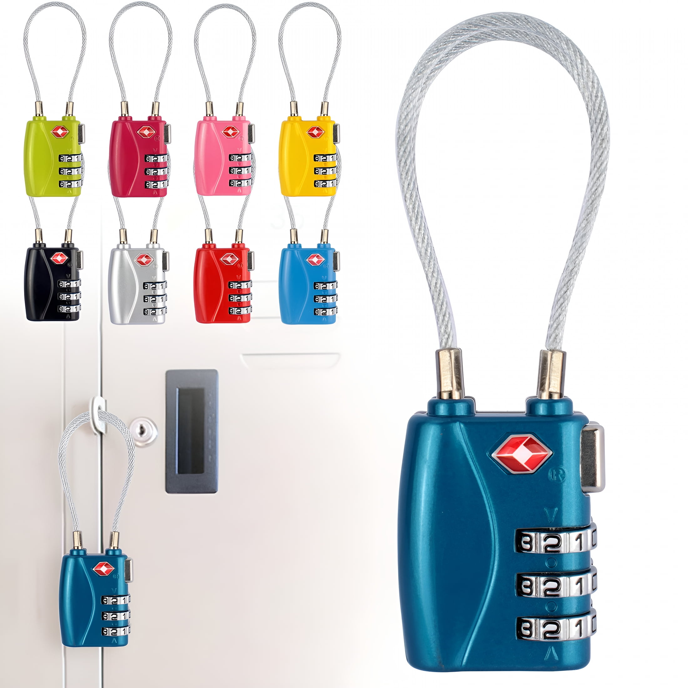 TALENO Tsa Combination Lock 719 Mini Luggage Small Padlock Customs ...
