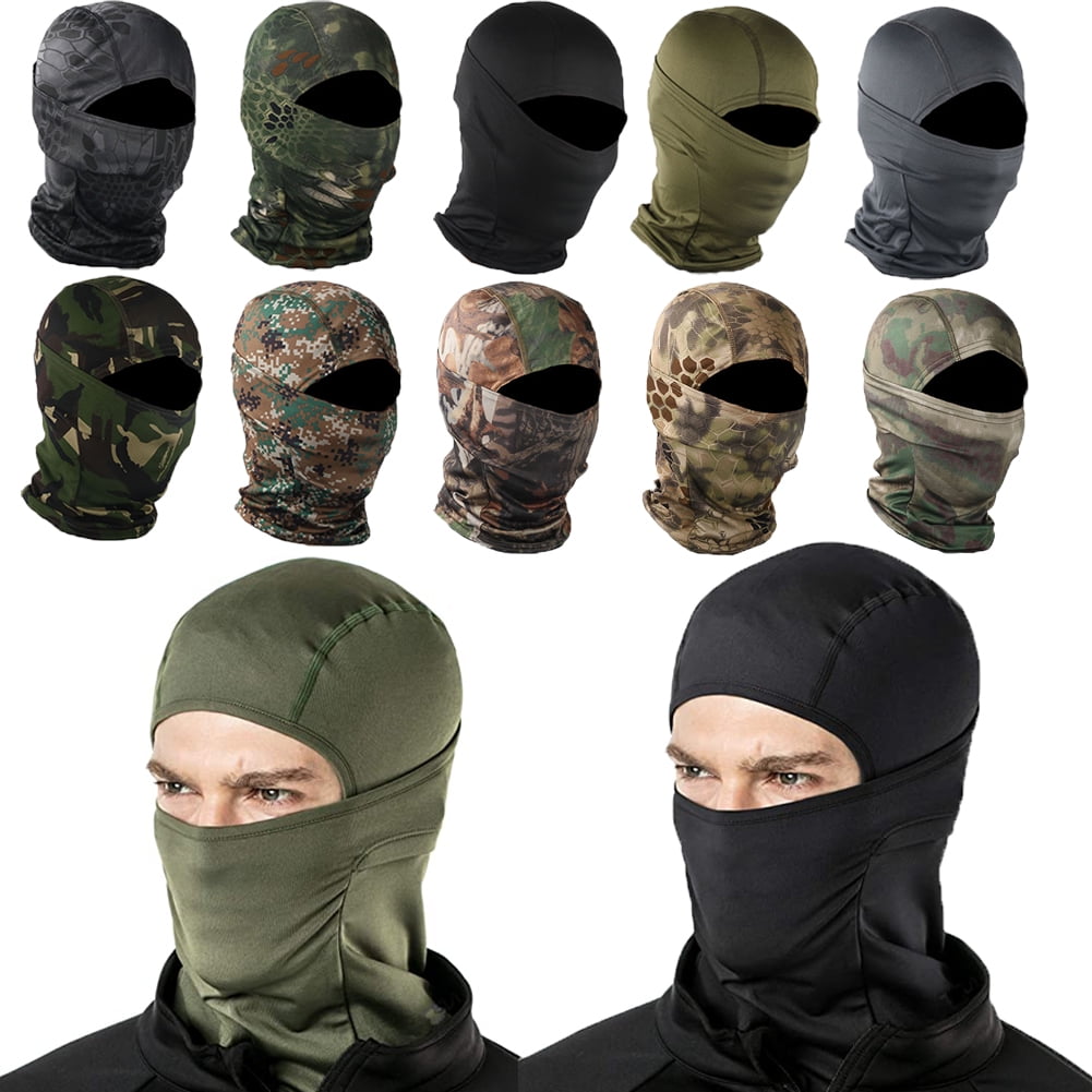 TALKVE Unisex UV Protection Full Face Covering Balaclava - Walmart.com