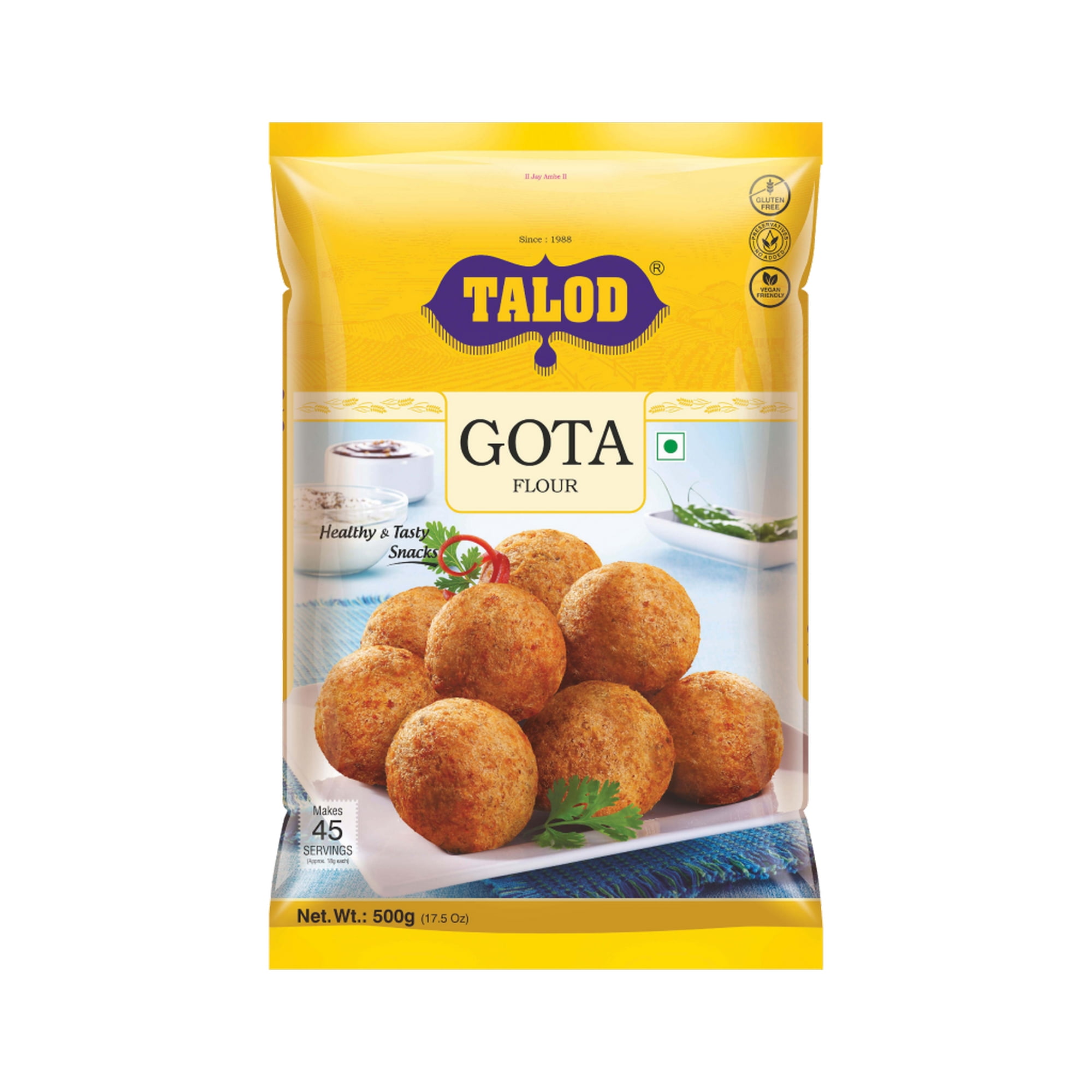 TALOD Instant Gota Mix Flour - 500 Grams (17.5oz) - Walmart.com
