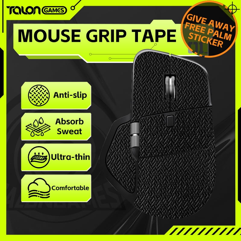 TALONGAMES For Logitech MX MASTER 4 Grip Tape - Lizard Skin Texture ...