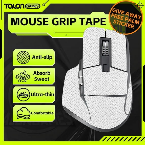 TALONGAMES For Logitech MX Master 3/3S Grip Tape - Lizard Skin Texture ...