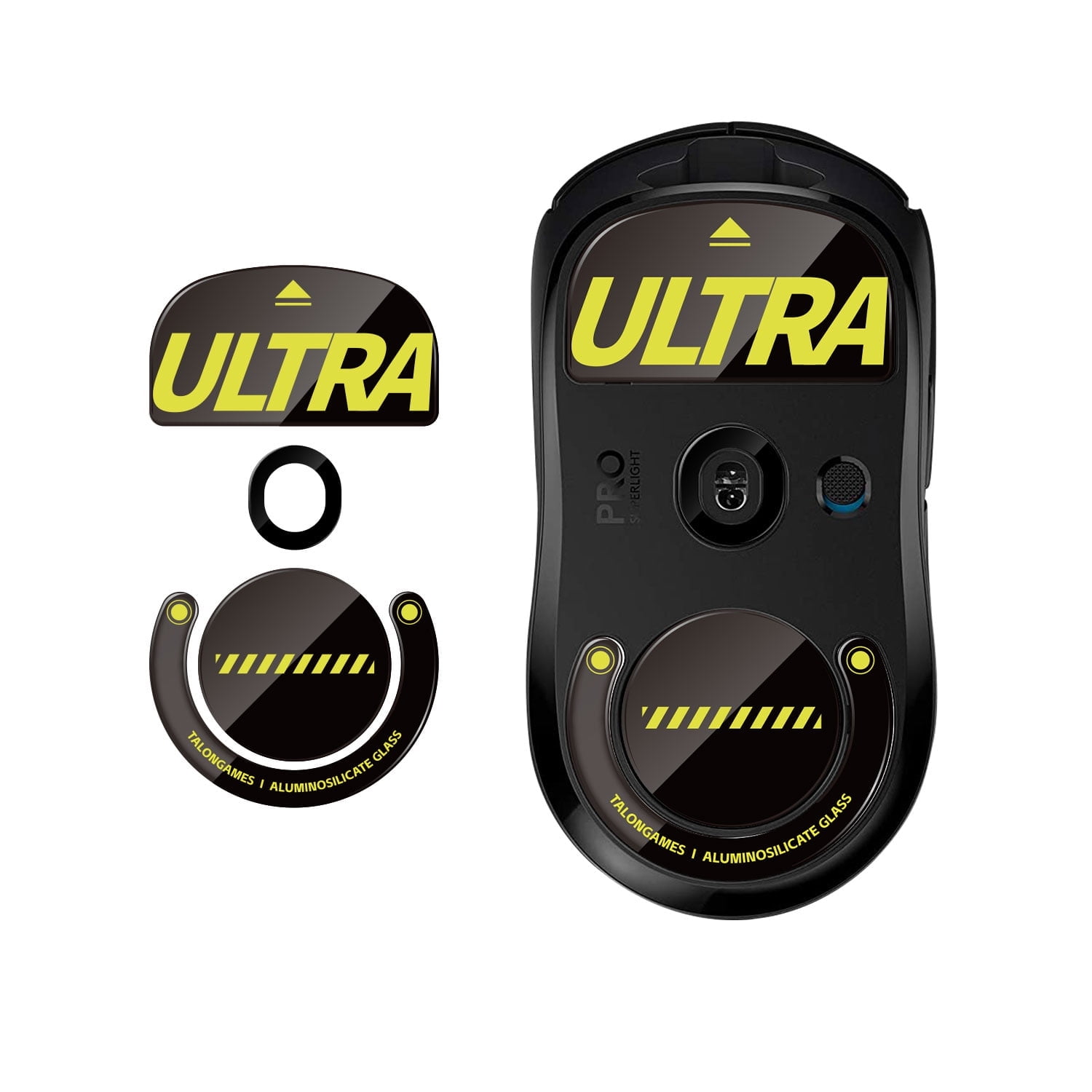 TALONGAMES Glass Mouse Feet For Logitech G PRO X Superlight Wireless ...