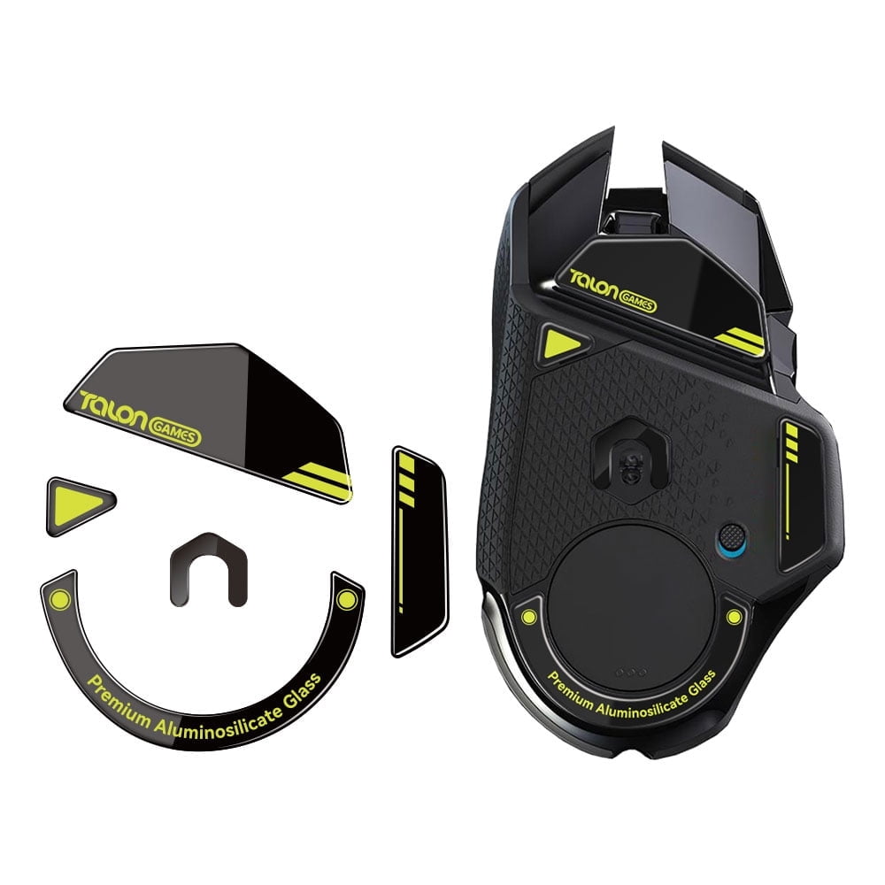 TALONGAMES Glass Mouse Feet for Logitech G502 Wireless Mouse, Optical ...