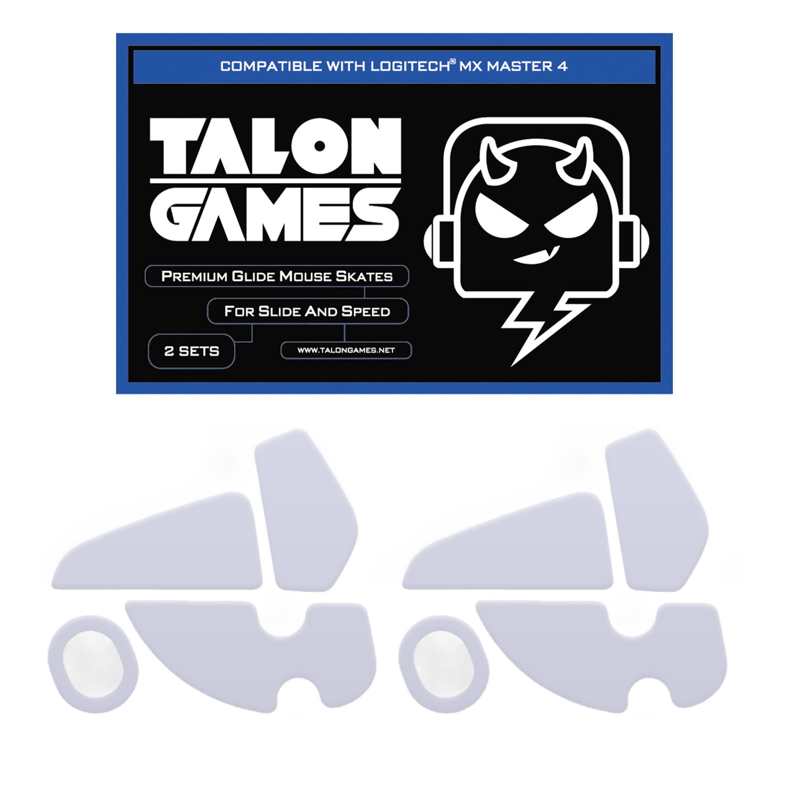TALONGAMES Mouse Feet Skates For Logitech MX Master 4 Wireless Gaming ...