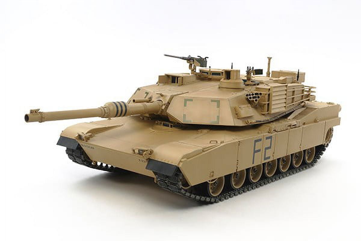 US M1A2 Abrams Tank Model Kit, 1/16 Scale, Military Army War Toy ...