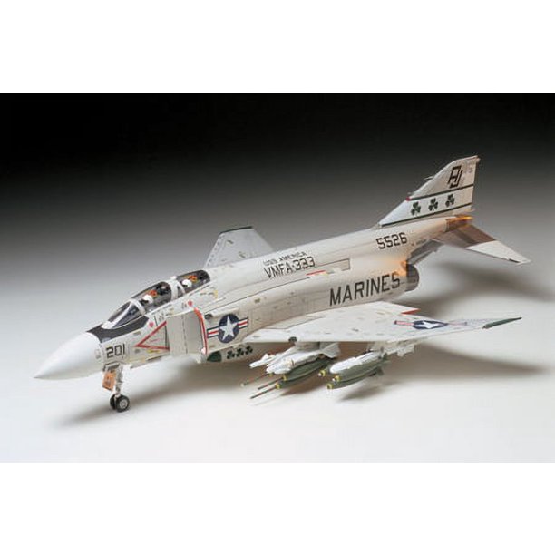 TAM60308 - 1/32 Tamiya F4J Phantom II Marines Aircraft - Walmart ...