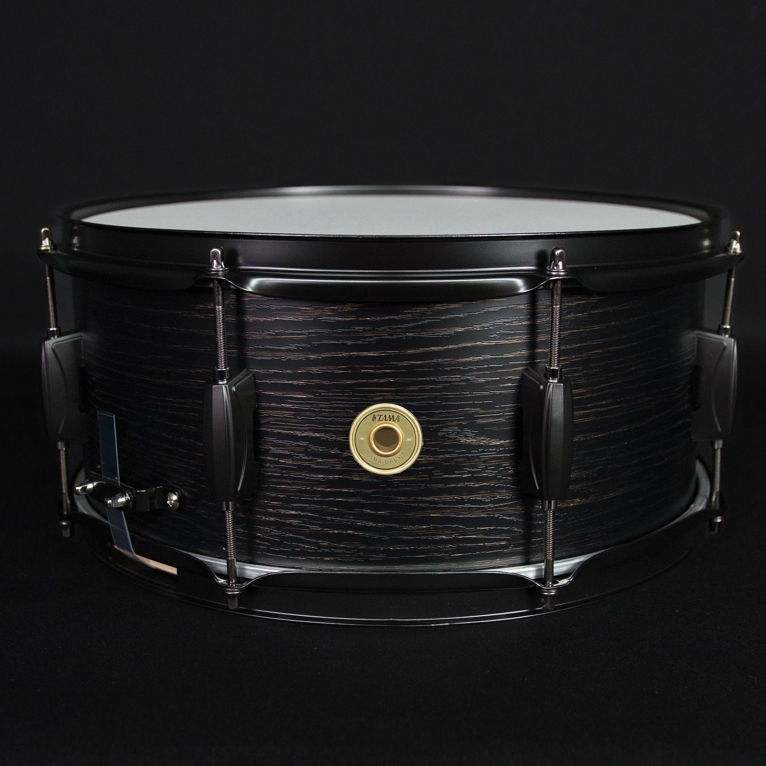 TAMA Snare Drum, Black Oak, 14 x 6,5 (WP1465BK-BOW) Black Oak 14 x 6,5 ...